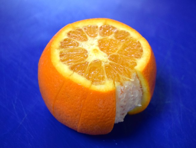 How to Peel an Orange (or Grapefruit) Lickity Split@judyschickens