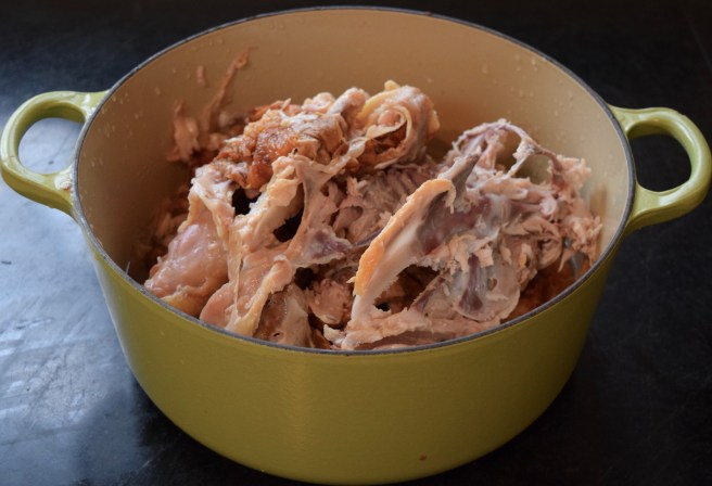How to Make Chicken Stock@judyschickens