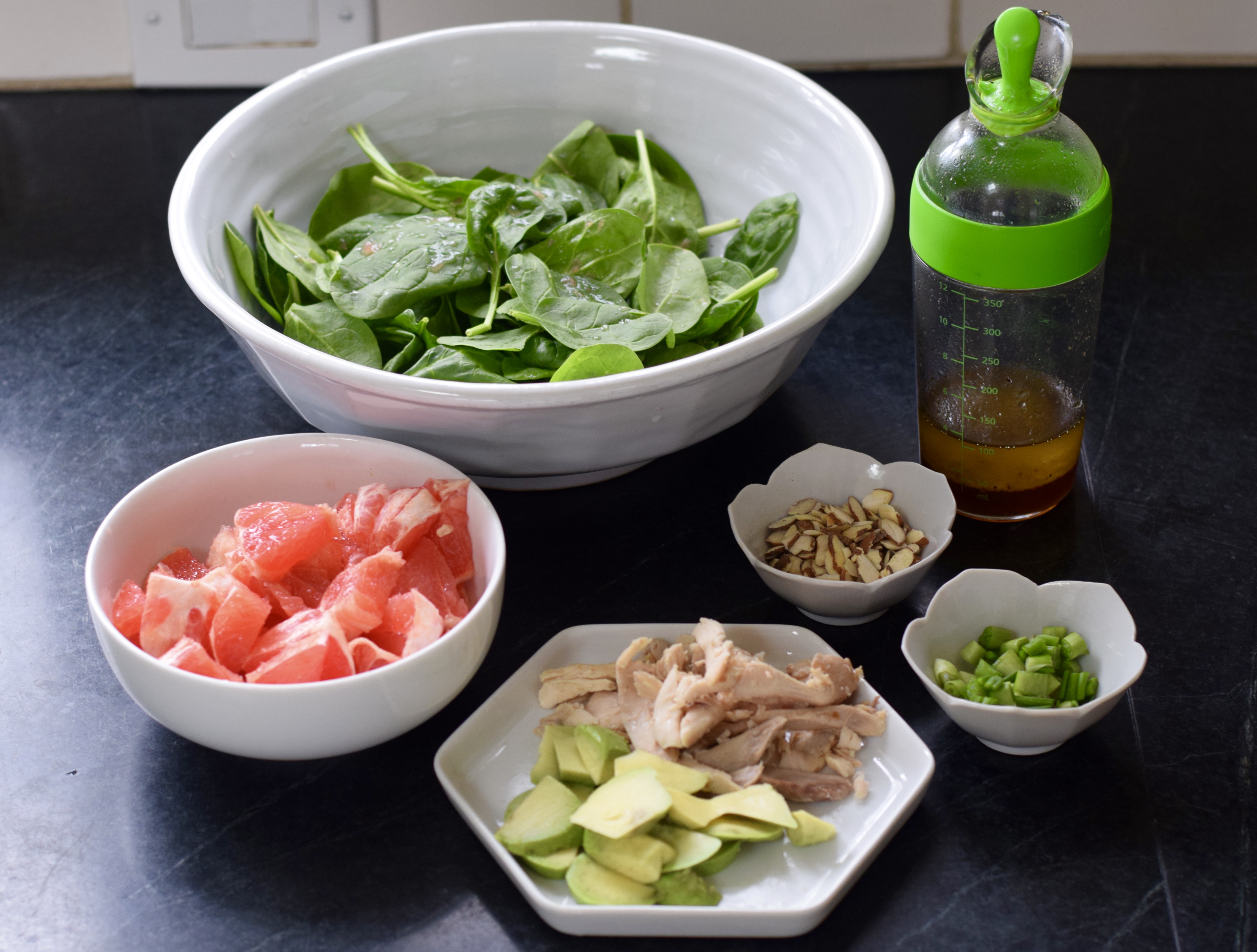 Grapefruit and Greens: A Refreshing Winter Salad@judyschickens