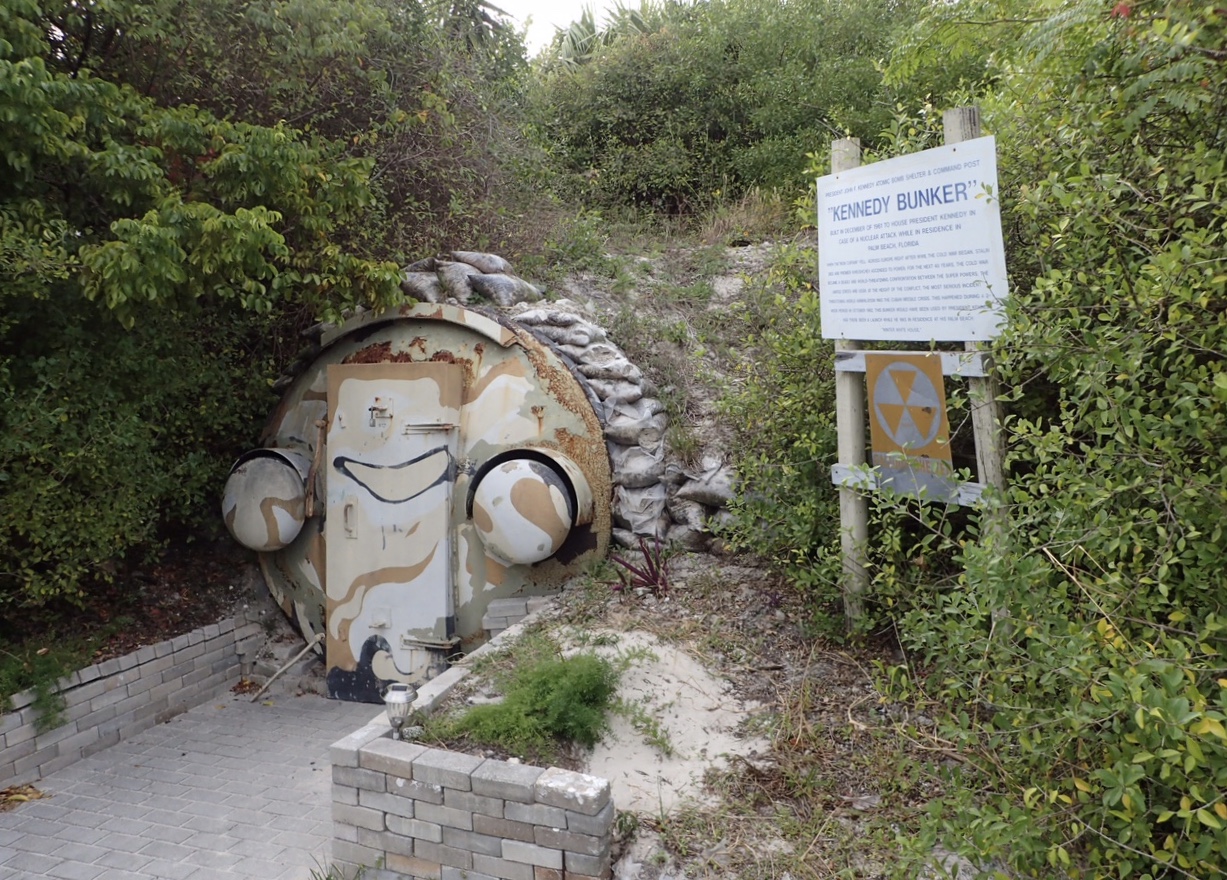 The Kennedy Bunker, a Cold War Monument in Palm Beach@judyschickens