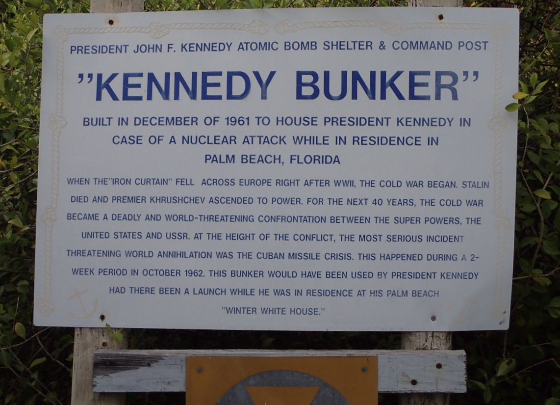 The Kennedy Bunker, a Cold War Monument in Palm Beach@judyschickens