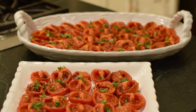 Roasted Roma Tomatoes@judyschickens