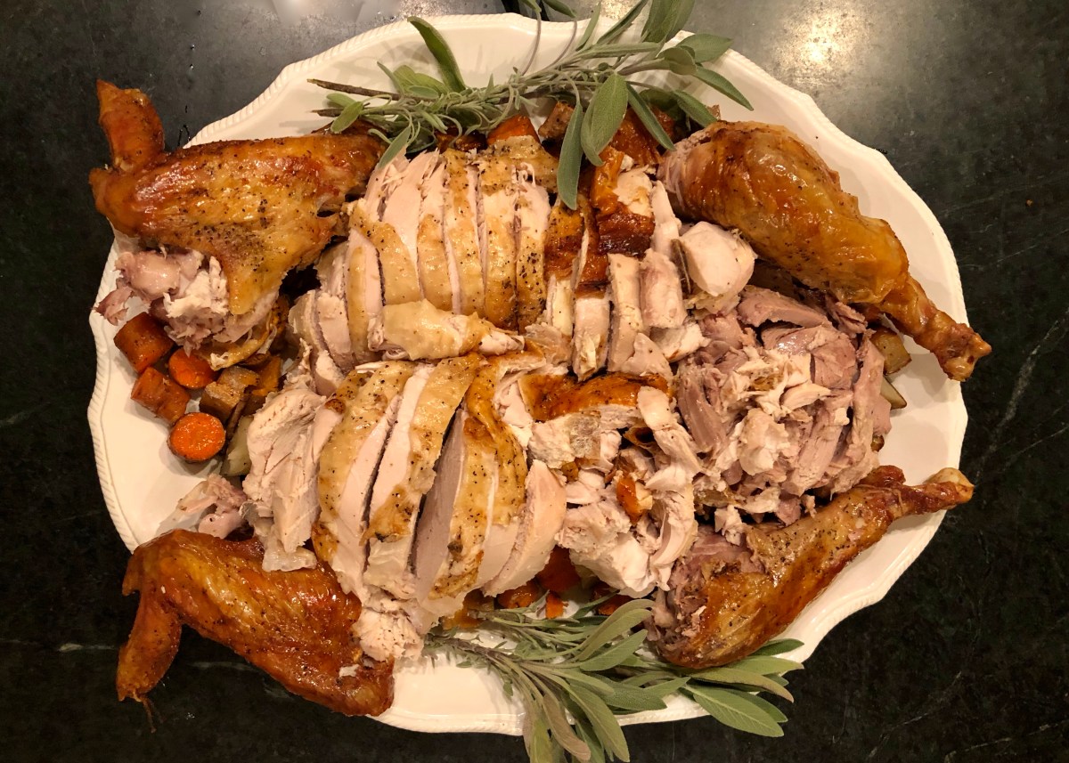 How to Spatchcock a Turkey and Slice It Up@judyschickens