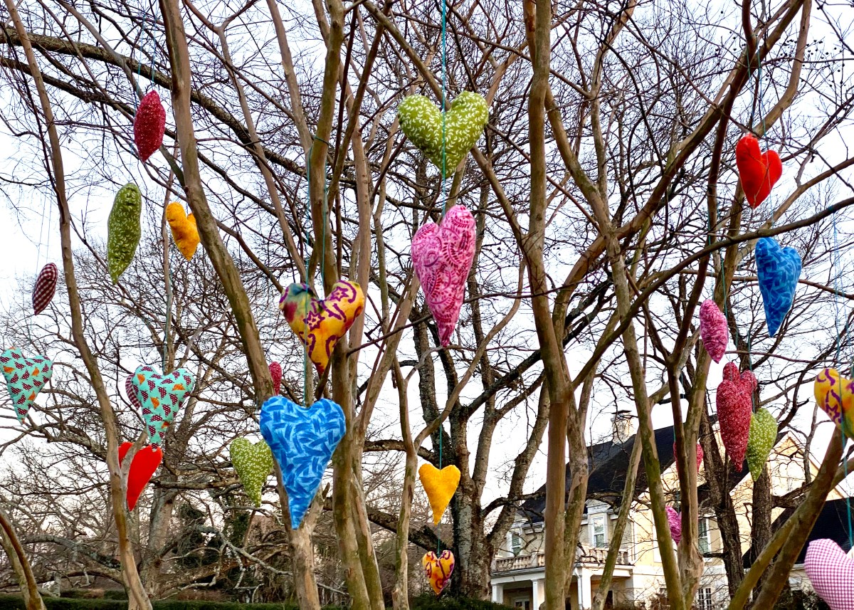 How to Make a Heart Tree@judyschickens